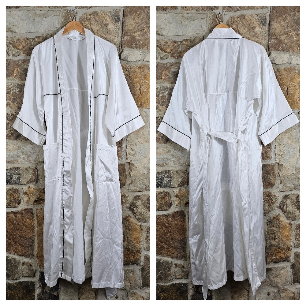 Christian Dior Os Vintage Satin Robe - Gem